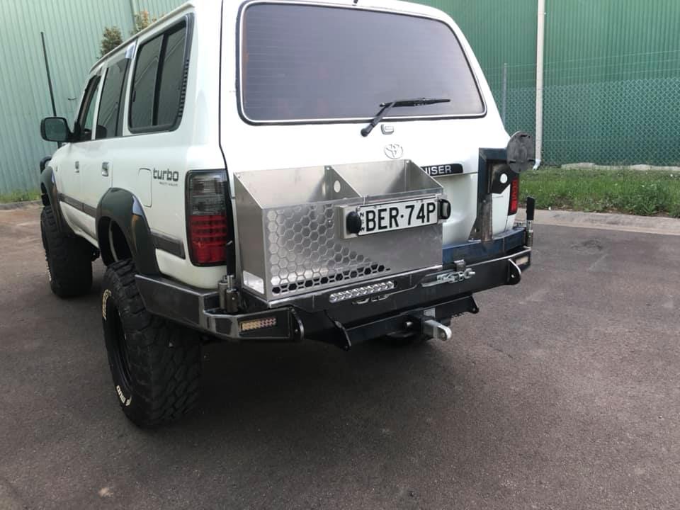 80 Series Rear Bar – Kinselas kustoms