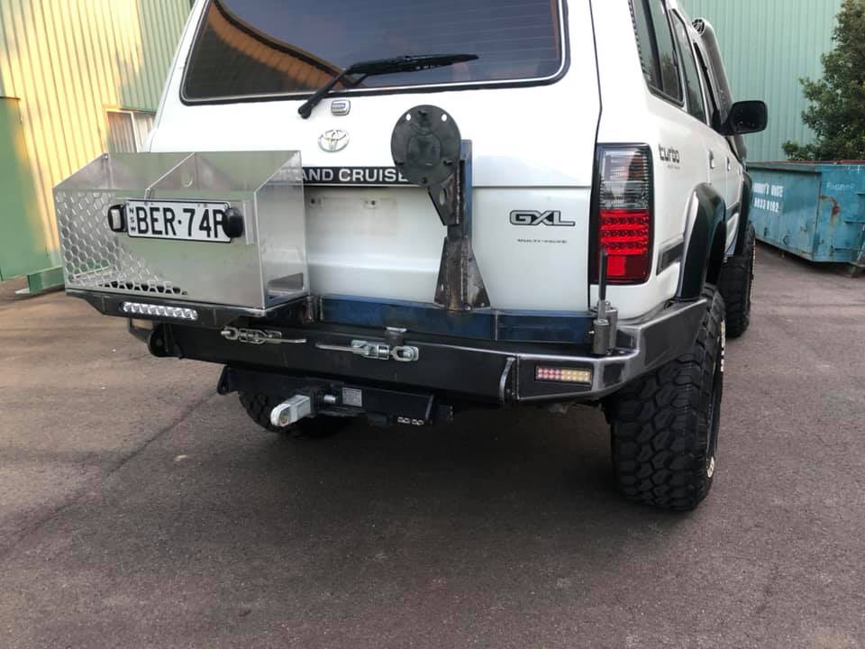 80 Series Rear Bar – Kinselas kustoms