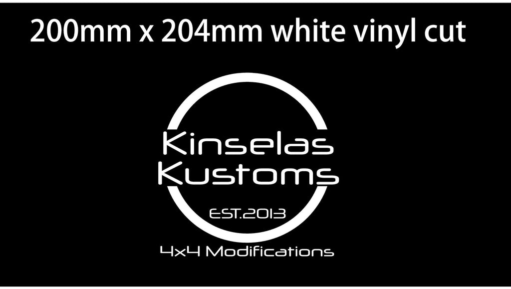 Kinselas Kustoms Stickers – Kinselas kustoms